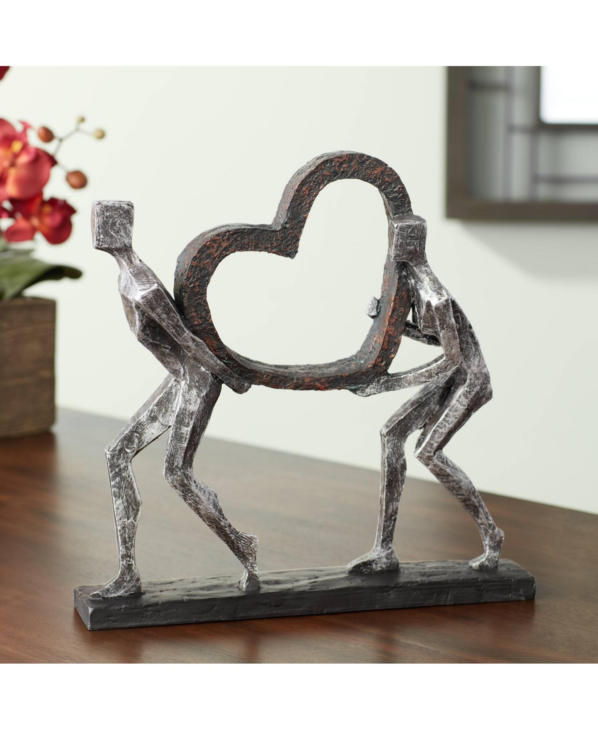 Click here for The Weight of Love 12" High Figurines and Hea... prices