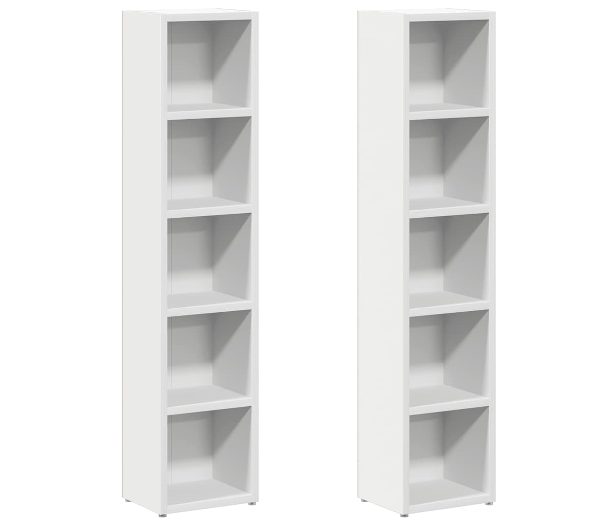 Click here for Cd Cabinets 2 pcs White 8.3x6.3x36.8 Engineered Wo... prices