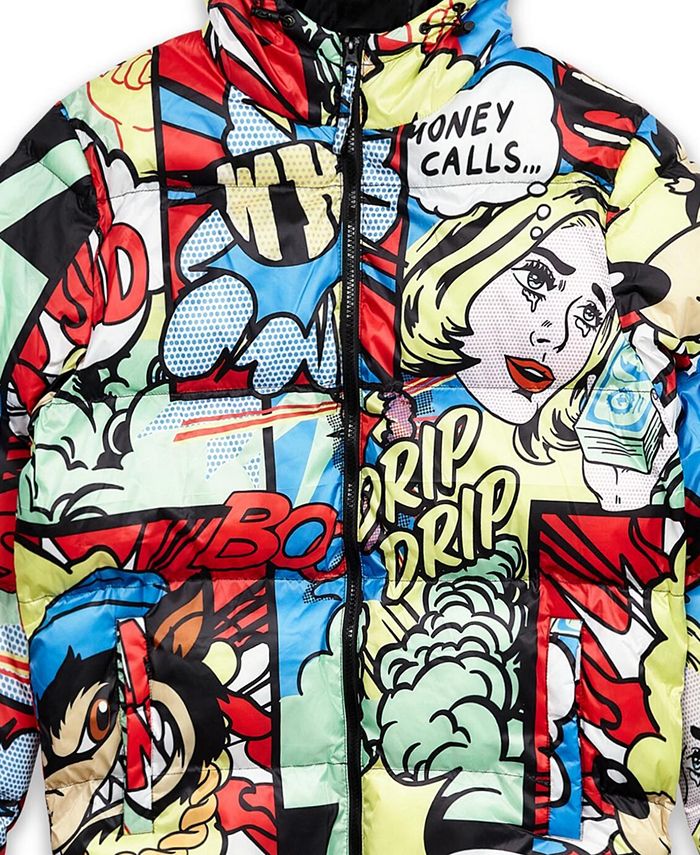 Reason Men's Berlin Puffer Jacket - Macy's