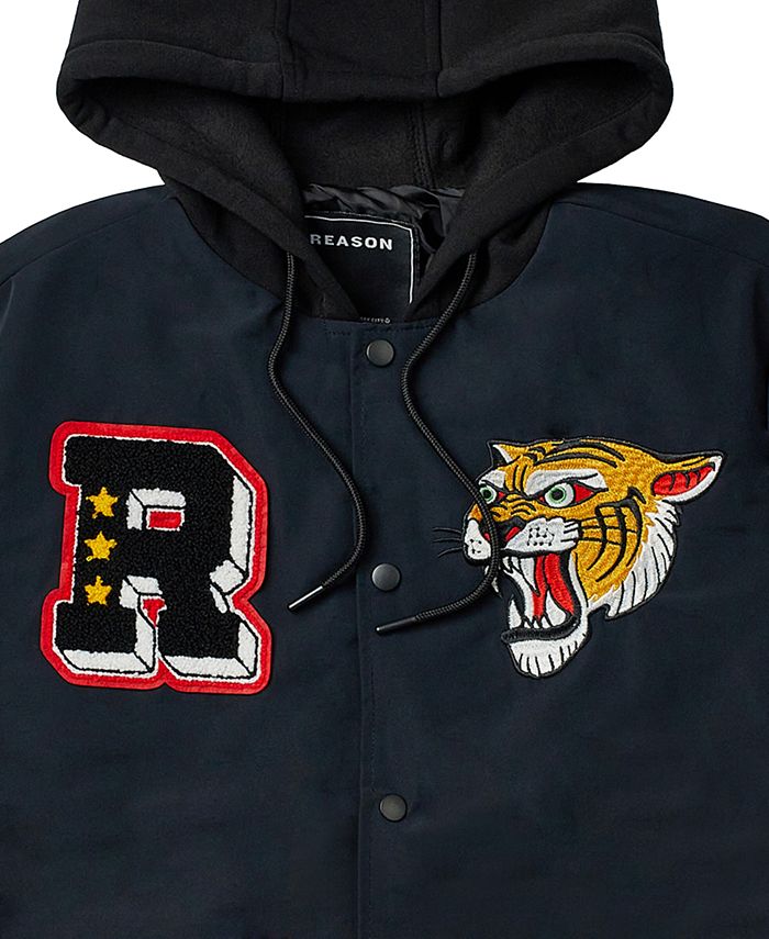 Reason Men's Tigers Varsity Hooded Jacket - Macy's