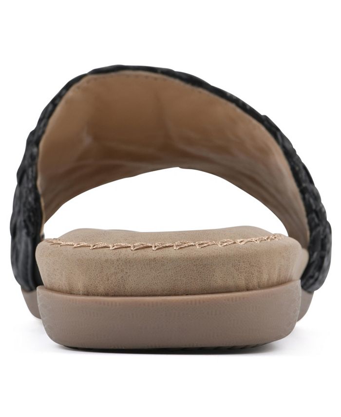Cliffs by White Mountain Women's Flawless Slide Sandal - Macy's
