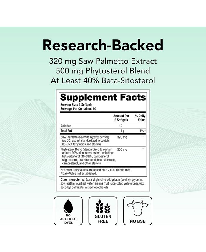 Theralogix Prostate SR Saw Palmetto & Beta-Sitosterol Supplement - Macy's