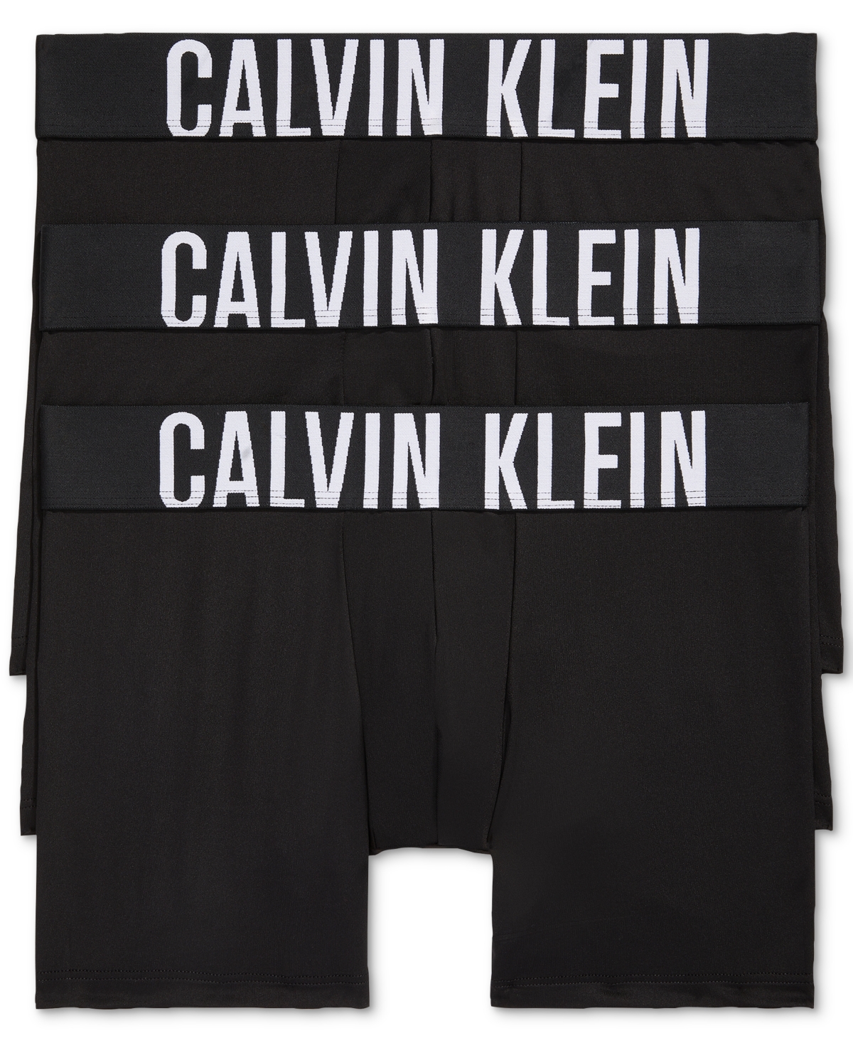 Calvin Klein Intense Power Logo Waistband Micro Boxer Briefs  Pack of 3