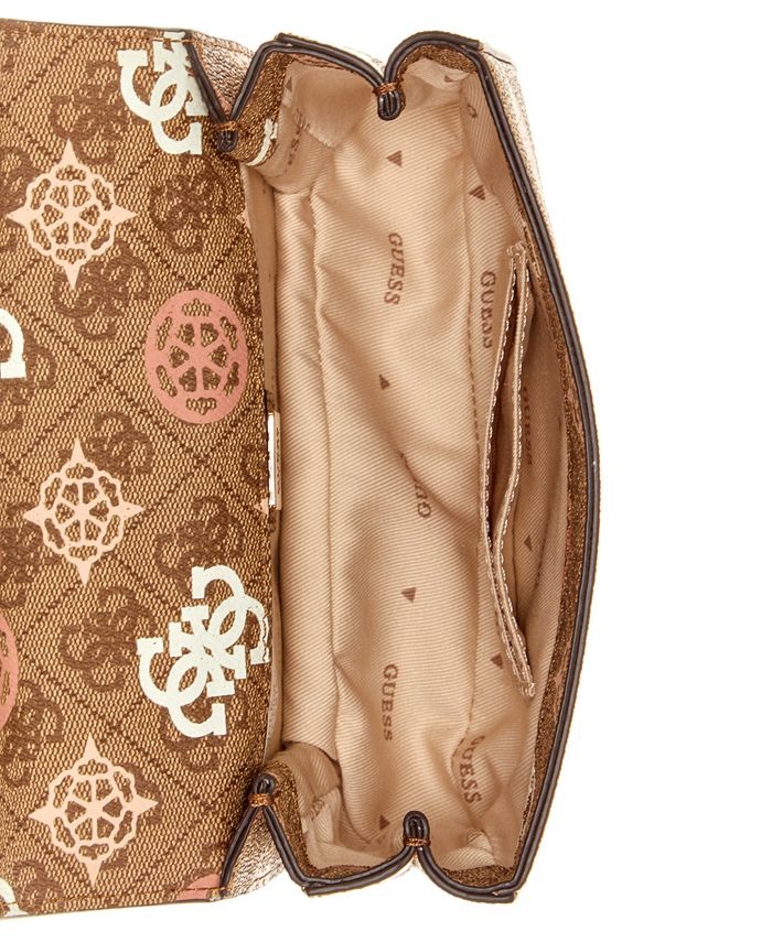 GUESS Eliette Logo Mini Convertible Crossbody Flap - Macy's