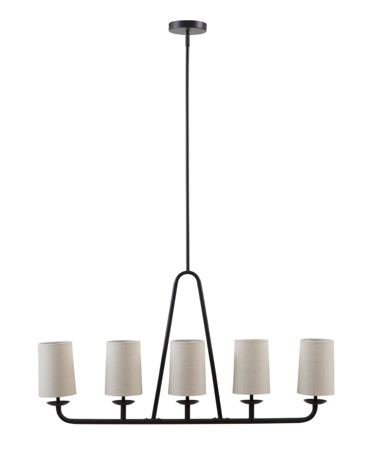 Click here for Ink+Ivy Serenitie 5-Light Linear Chandelier - Bron... prices