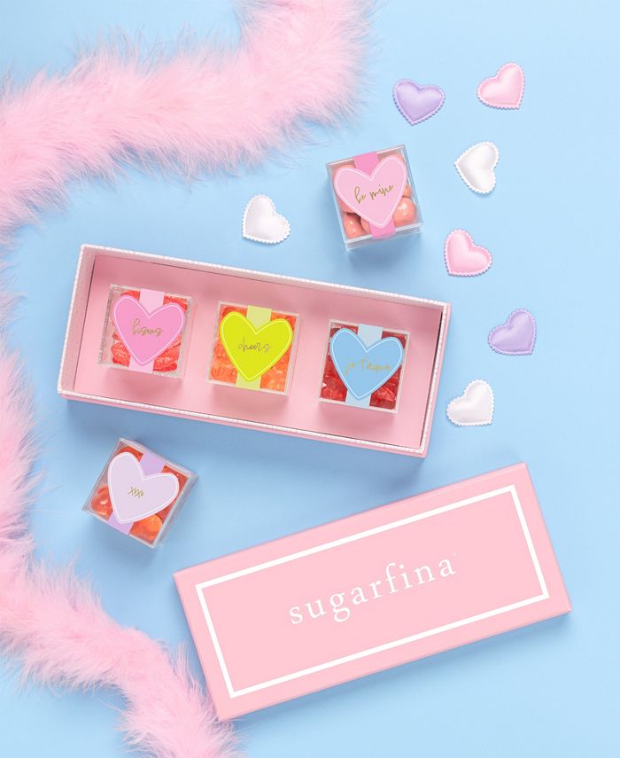 Sugarfina Valentines 2024 You Make Me Blush Candy Bento Box 3 Pc - Macy's