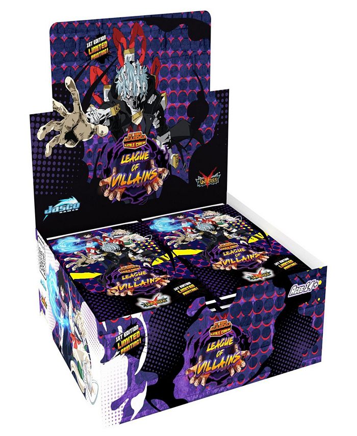 My Hero Academia League of Villains Booster Display Card Game - Macy's