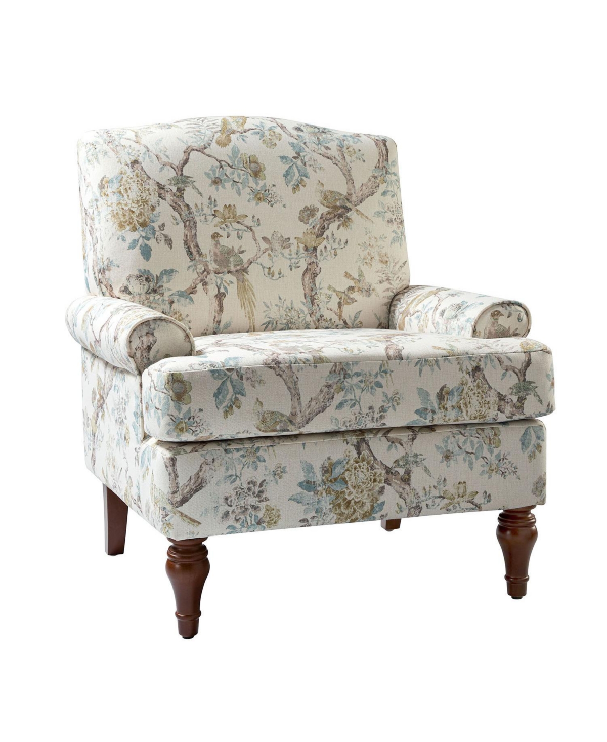 Click here for Lucretia Modern Upholstered Accent Chair with Patt... prices