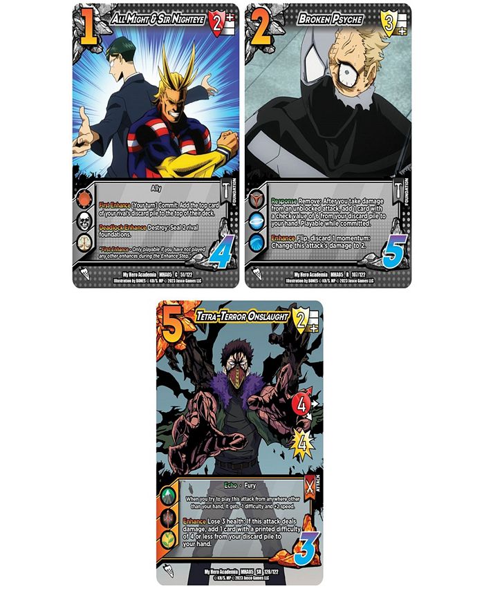 My Hero Academia Undaunted Raid Booster Display Card Game - Macy's