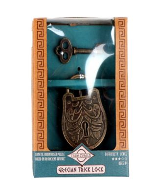 True Genius Grecian Trick Lock Metal Puzzle - Macy's