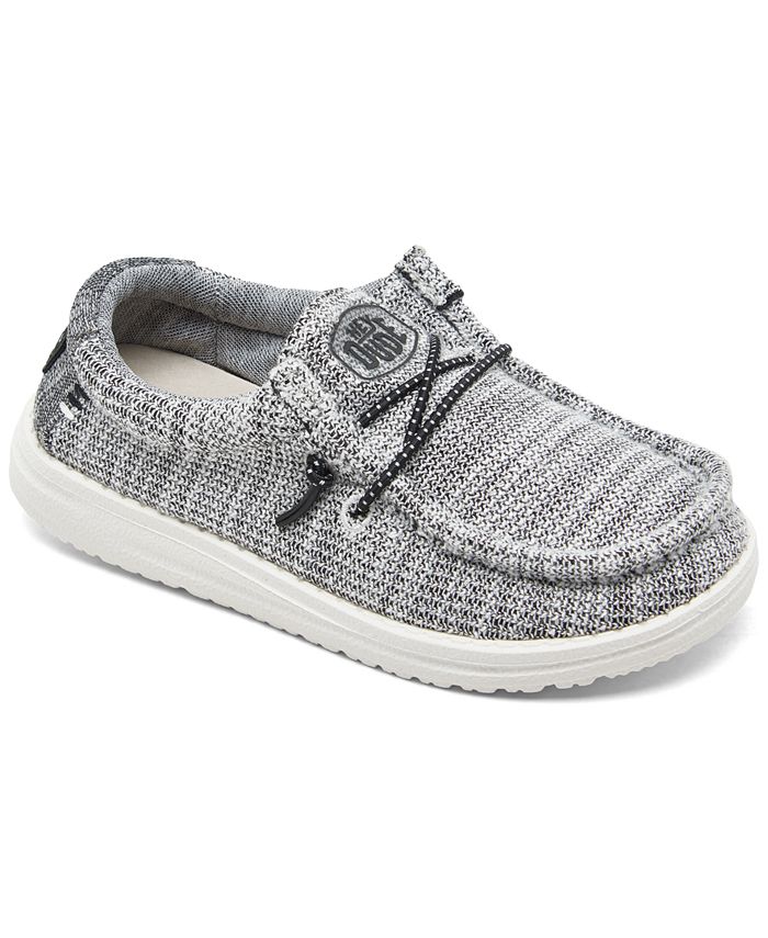 Hey Dude Toddler Kids Wally Stretch Casual Sneakers from Finish Line - Macy's
