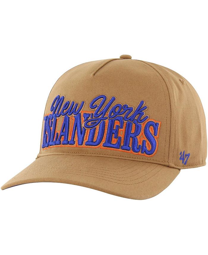 '47 Brand Men's Tan New York Islanders Barnes Hitch Adjustable Hat - Macy's