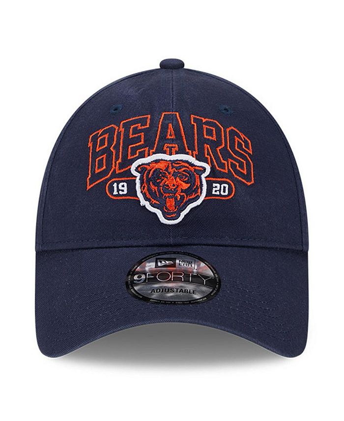 New Era Men's Navy Chicago Bears Outline 9FORTY Snapback Hat - Macy's
