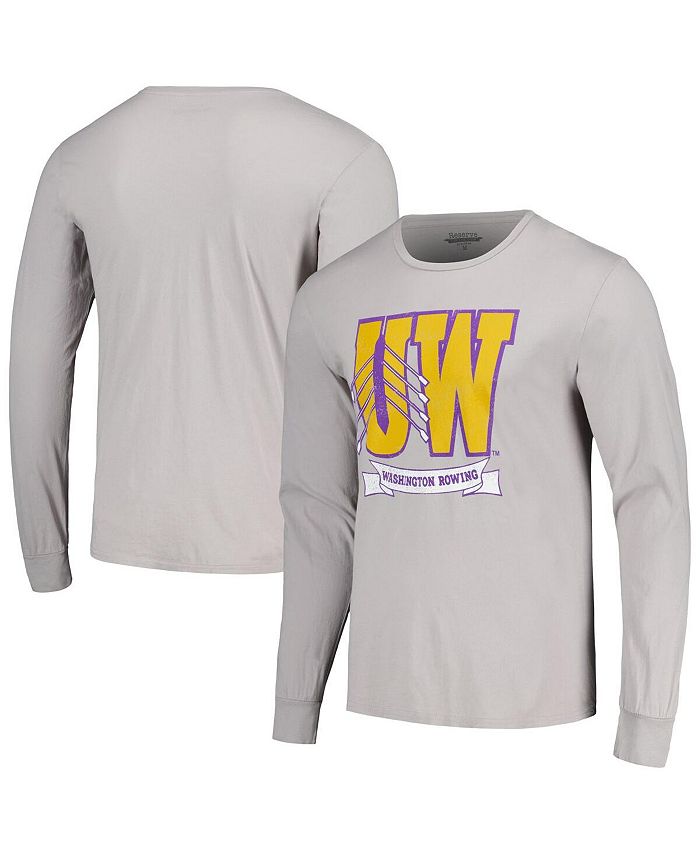 Blue 84 Men's Gray Distressed Washington Huskies Rowing The Boys in the ...