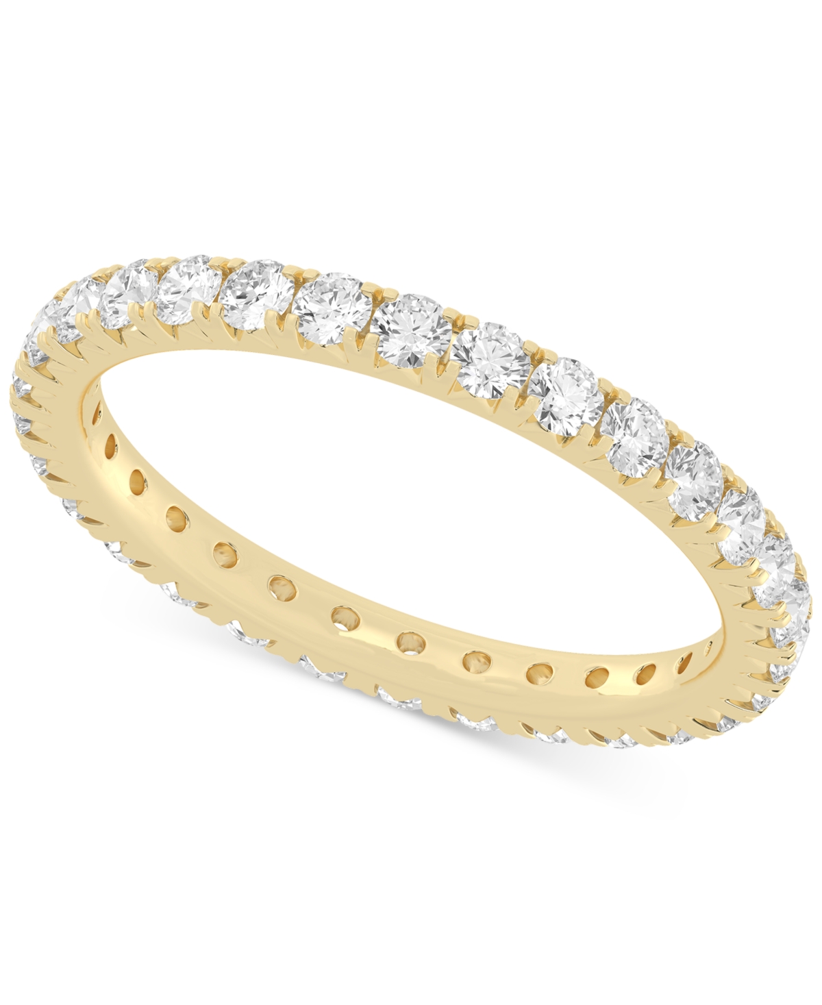 Click here for Diamond Eternity Band (1 ct. t.w.) in 14k Gold (Al... prices