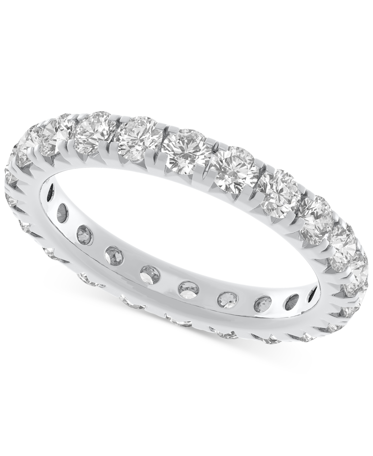Click here for Diamond Eternity Band (2 ct. t.w.) in 14k Gold (Al... prices