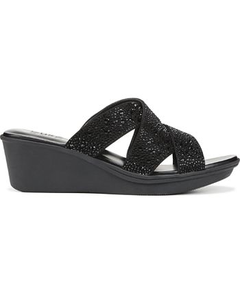 Naturalizer Rowena 2 Slide Wedge Sandals - Macy's
