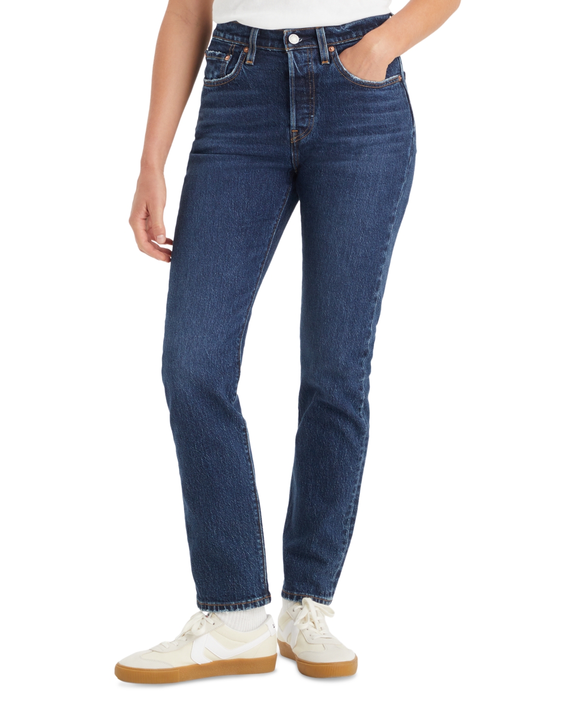 Click here for Levis Womens 501 Original-Fit Straight-Leg Jeans -... prices