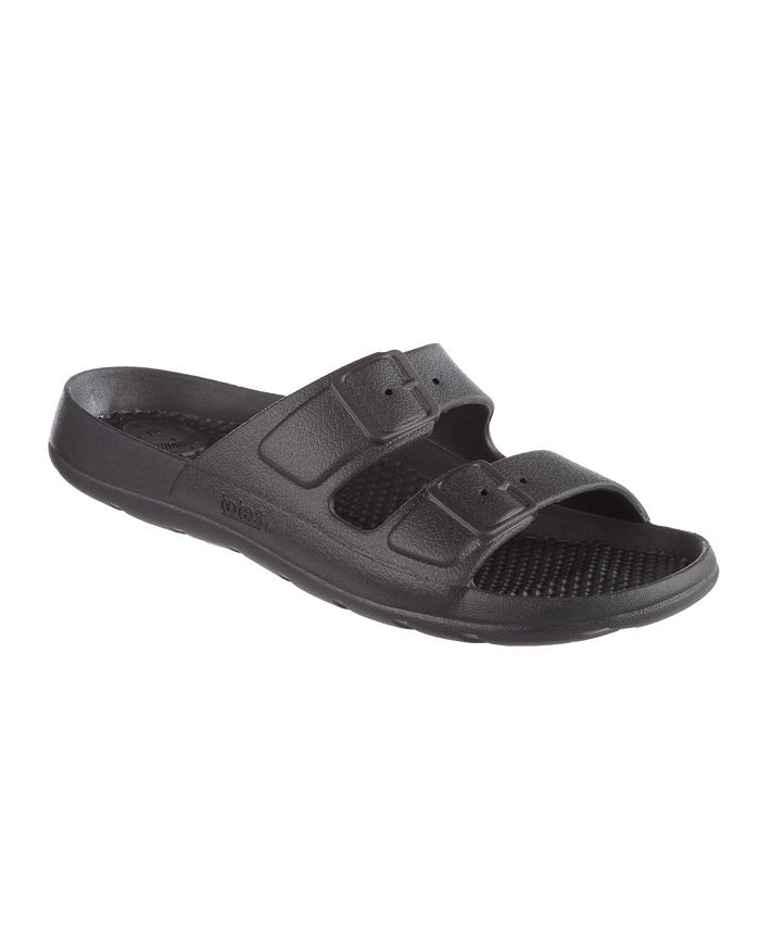 Totes Little and Big Kids Ara Molded Double Buckle Slide Sandals - Macy's