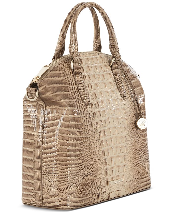 Brahmin Duxbury Satchel Sesame Ombre Melbourne Large Leather Satchel ...