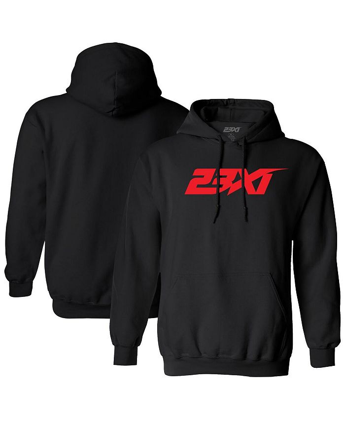 23xi Racing Men's Black Logo Pullover Hoodie - Macy's