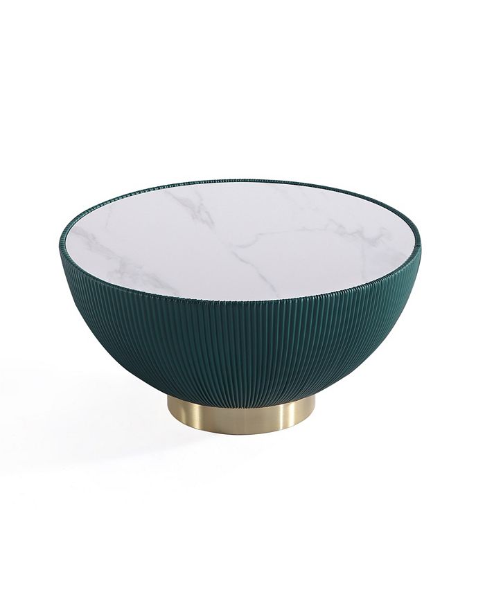 Manhattan Comfort Anderson 2-Piece Leatherette Upholstered Coffee Table ...