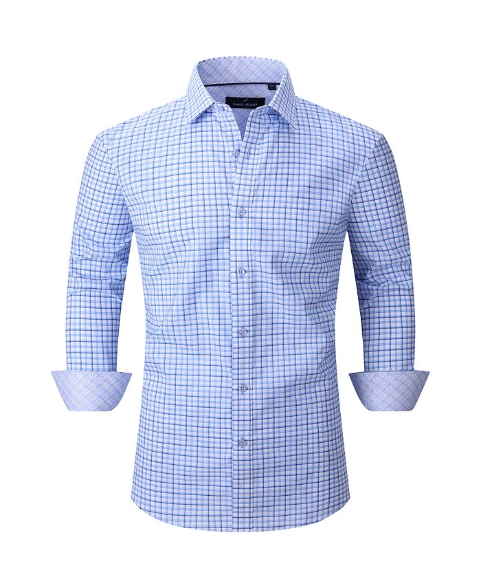 Daniel Hechter Men's Check Dress Shirt - Macy's