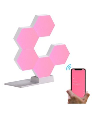 Yescom APP Control Hexagon LED Light Panels Smarter Kit Music Sync ...