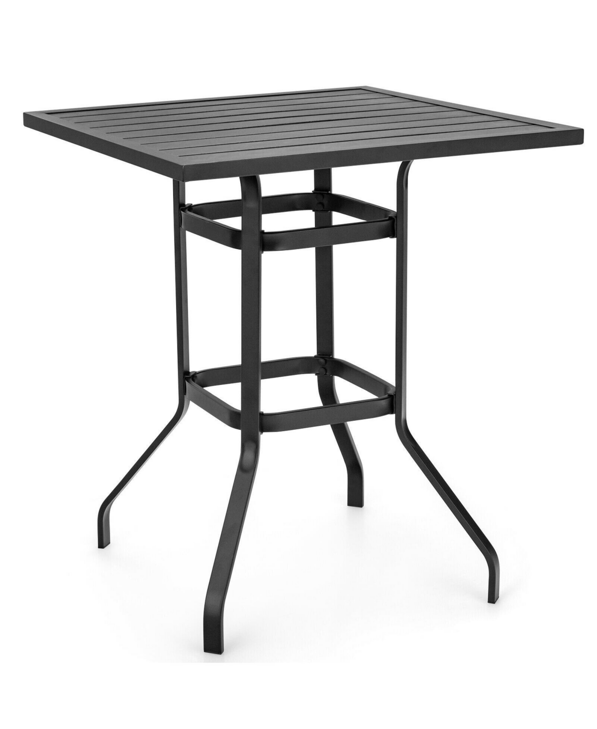 Click here for 32 Inches Outdoor Steel Square Bar Table with Powd... prices