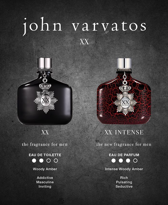 John Varvatos Men's XX Intense Eau de Parfum Fragrance Collection - Macy's