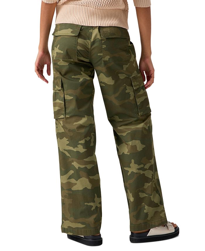 Sanctuary Women's Reissue Camouflage Cargo Pants - Macy's