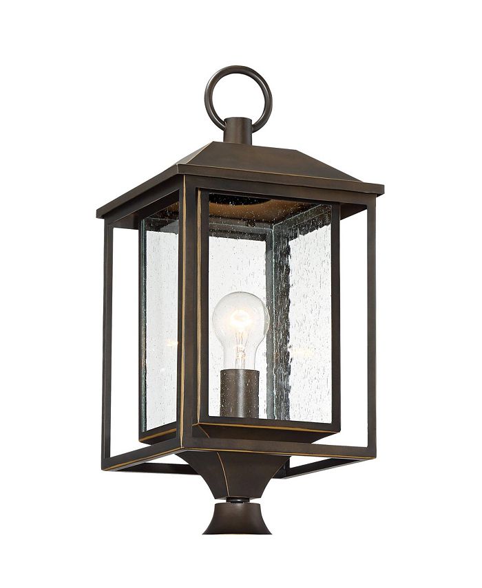 John Timberland Califa Mission Outdoor Post Light Fixture Brown Bronze ...