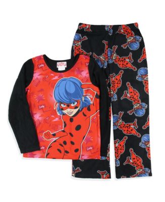 Miraculous Ladybug Girls Be Yourself Girl Power 2 Piece Kids Pajama Set ...
