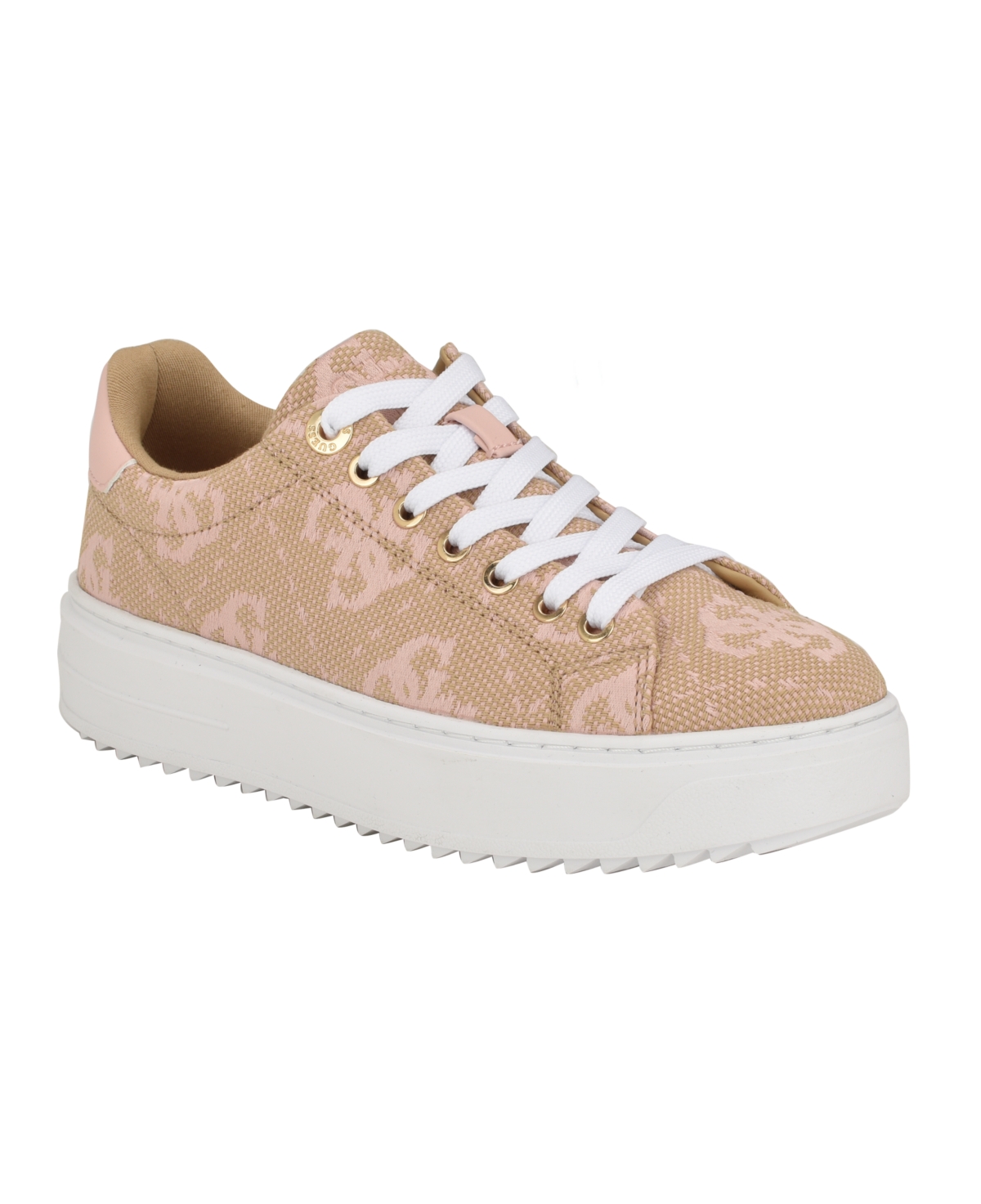 Click here for Guess Womens Denesa Treaded Platform Lace-Up Sneak... prices