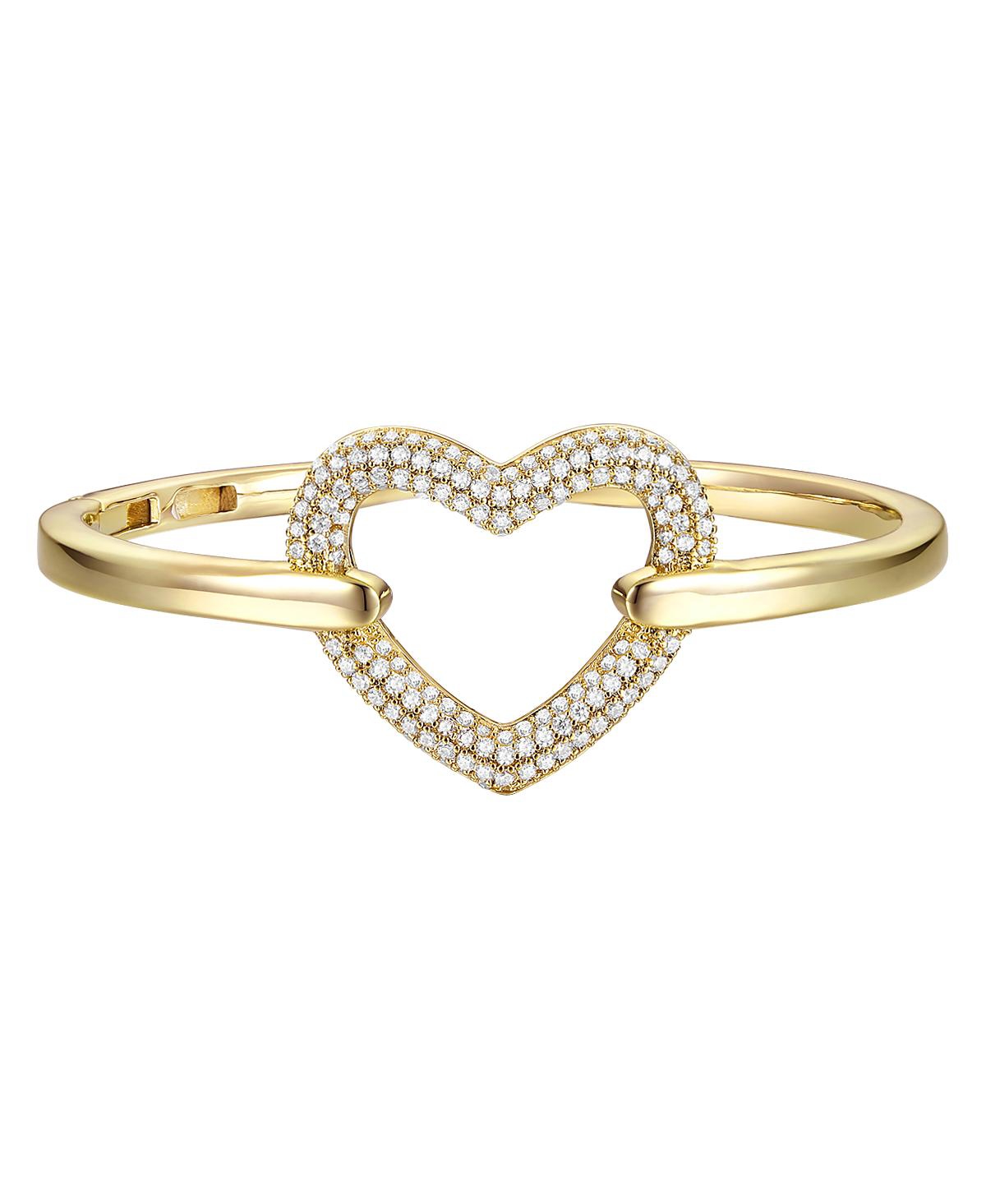 Click here for Sterling Silver with Cubic Zirconia French Pave He... prices