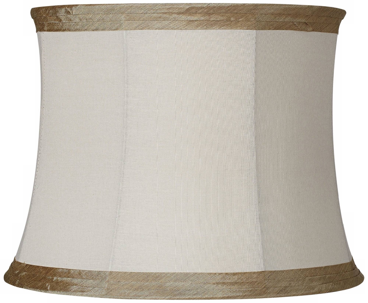 Click here for Springcrest Ivory Linen with Taupe Trim Medium Lam... prices