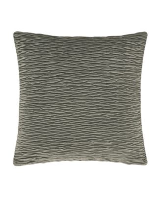 J Queen New York Townsend Ripple Square Decorative Pillow Cover, 20" x ...