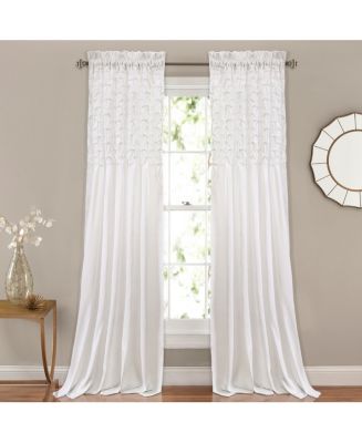 Bay view Window Curtain Panels - Macy's