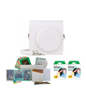 Fujifilm Instax Square Film Twin Pack (40 Exposures) with Case and ...