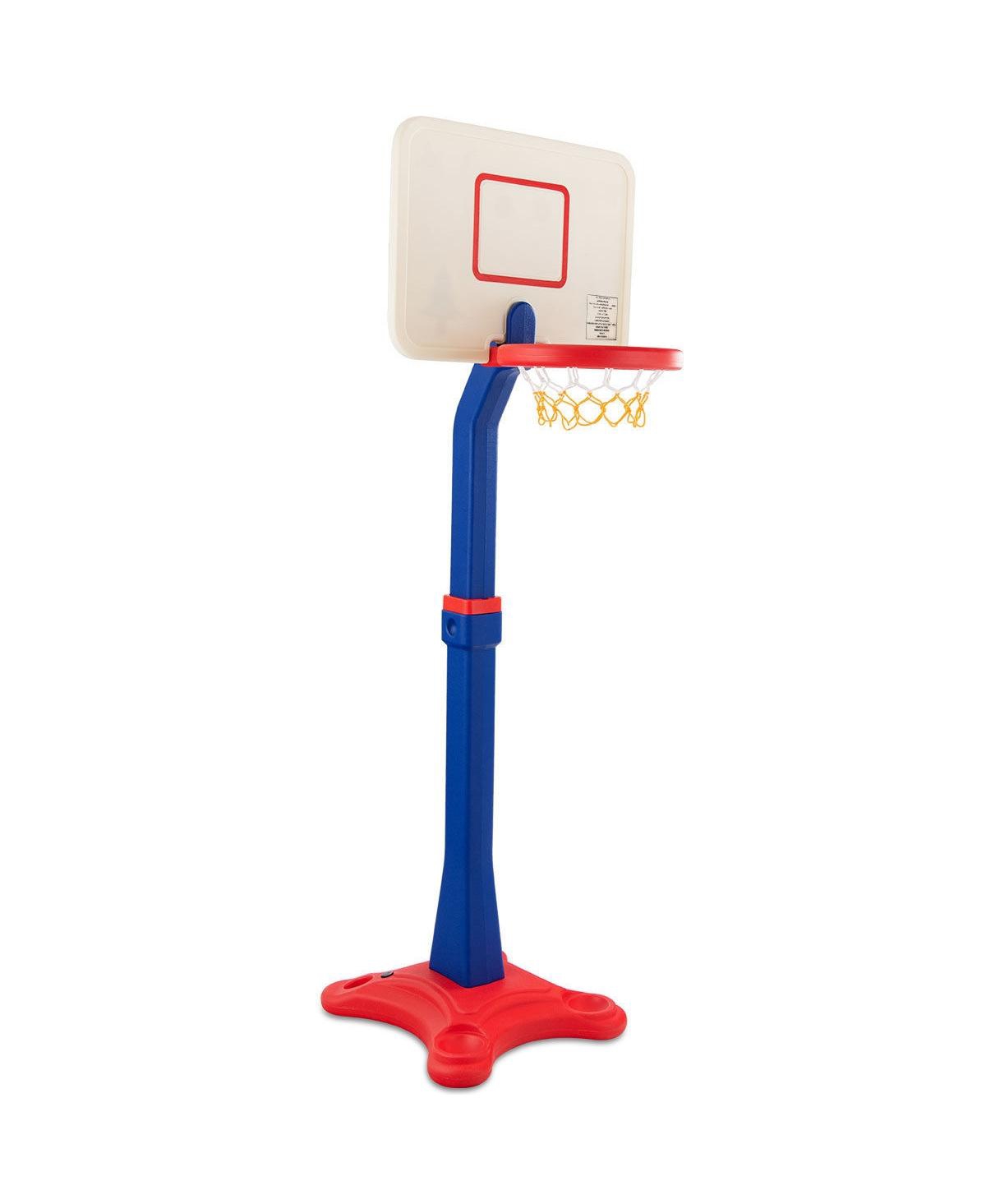 Click here for Kids Adjustable Height Basketball Hoop Stand - Blu... prices