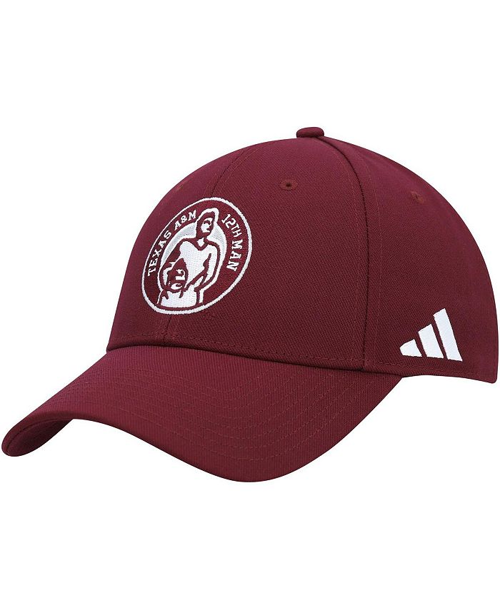 adidas Men's Maroon Texas A&M Aggies 12th Man Adjustable Hat - Macy's