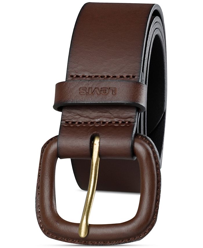 Levi's Women's Leather Wrapped Buckle Belt - Macy's
