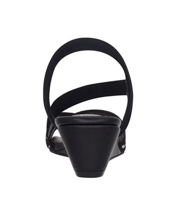 Impo Women's Grace Stretch Wedge Sandals - Macy's