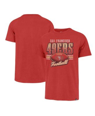 Men's '47 Brand Scarlet Distressed San Francisco 49ers Last Call ...
