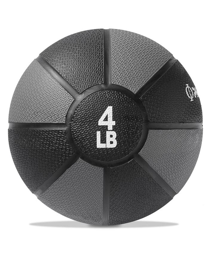 Philosophy Gym Medicine Ball, 4 LB - Weighted Fitness Non-Slip Ball ...