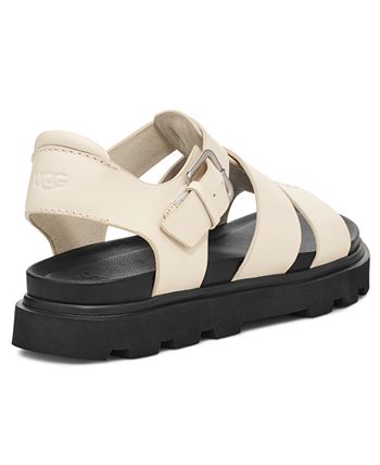 UGG® Women's Capitelle Strapped Lug-Sole Flat Sandals - Macy's
