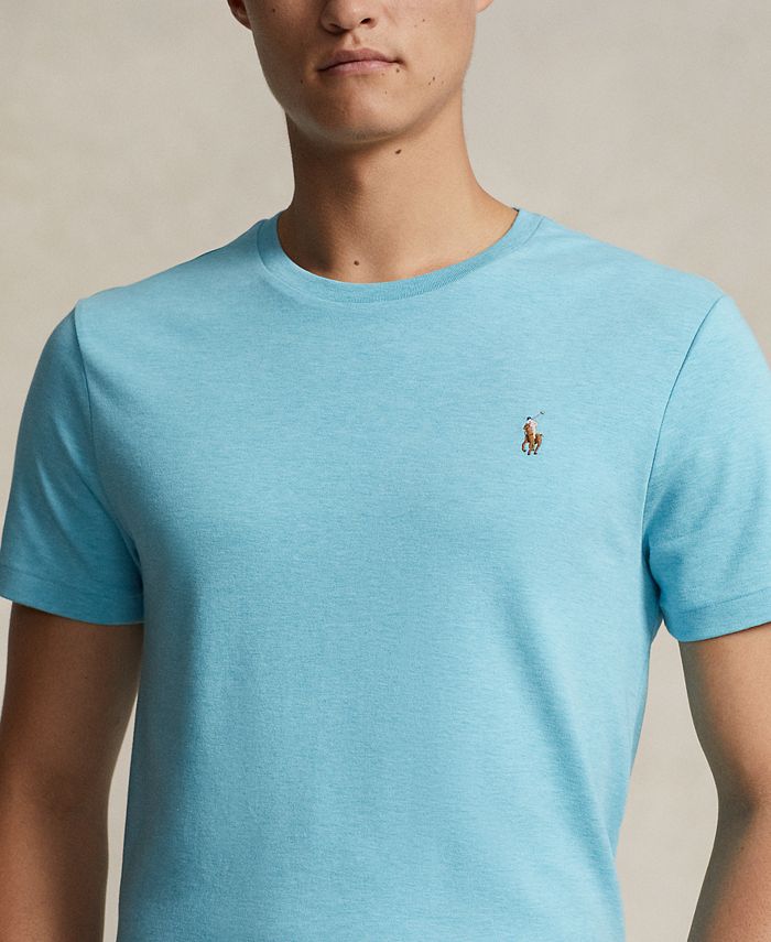 Polo Ralph Lauren Men's Custom Slim Fit Soft Cotton T-Shirt - Macy's