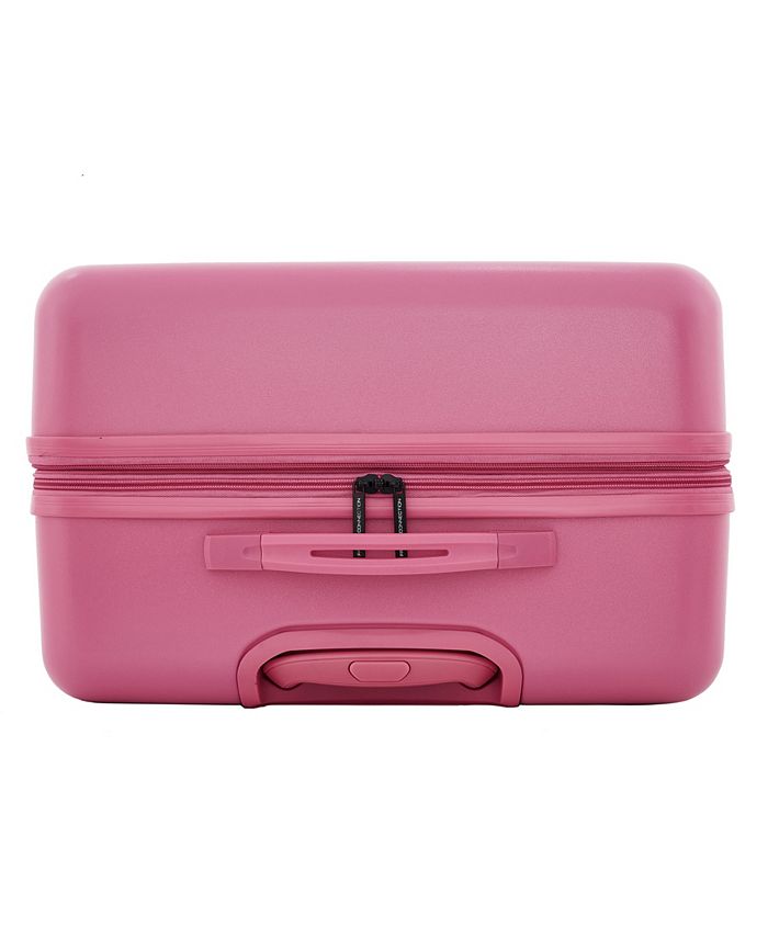 French Connection 4Pc Expandable Rolling Hardside Luggage Set - Macy's