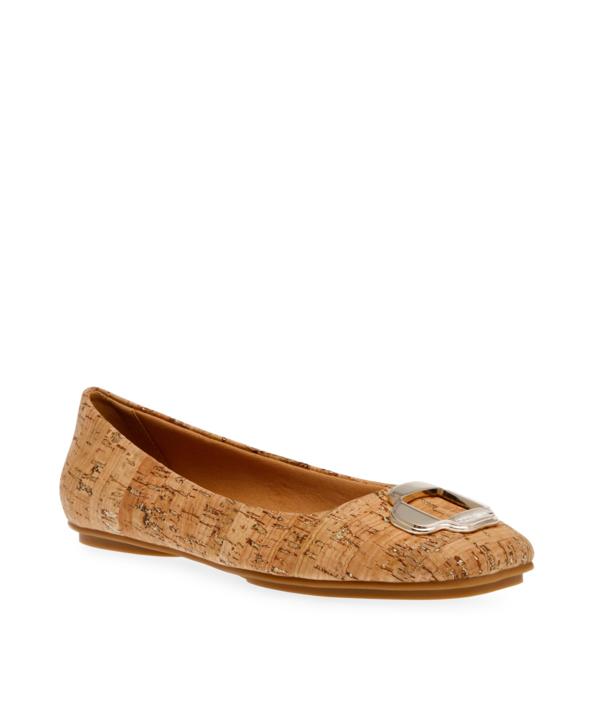 Click here for Anne Klein Womens Adalee Snip Toe Ballet Flat - Na... prices