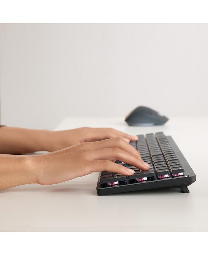 Logitech MX Mechanical Illuminated Wireless Keyboard (Linear Switches ...